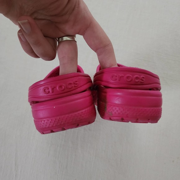 Nostalgic Baby Vintage | Shoes | Crocs Hot Pink Shoes Toddler 1 | Poshmark